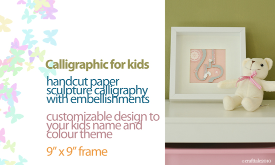 crafttale: Calligraphic for kids