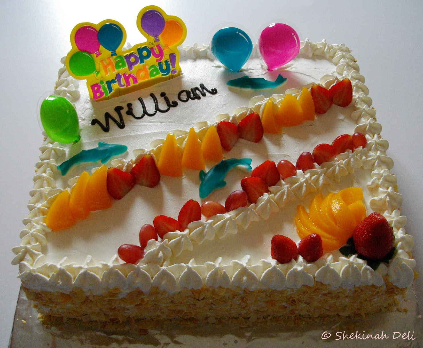 Shekinah Deli: William's birthday cake