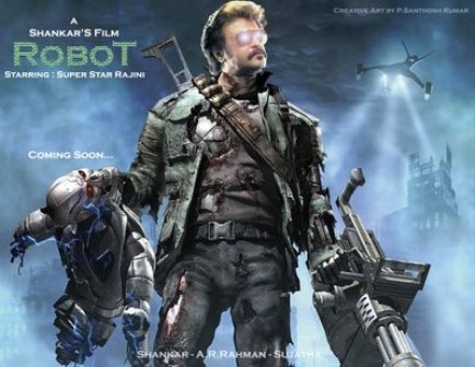 Rajinikanth Aishwarya Rai Endhiran The Robot Movie Photos, Wallpapers ...