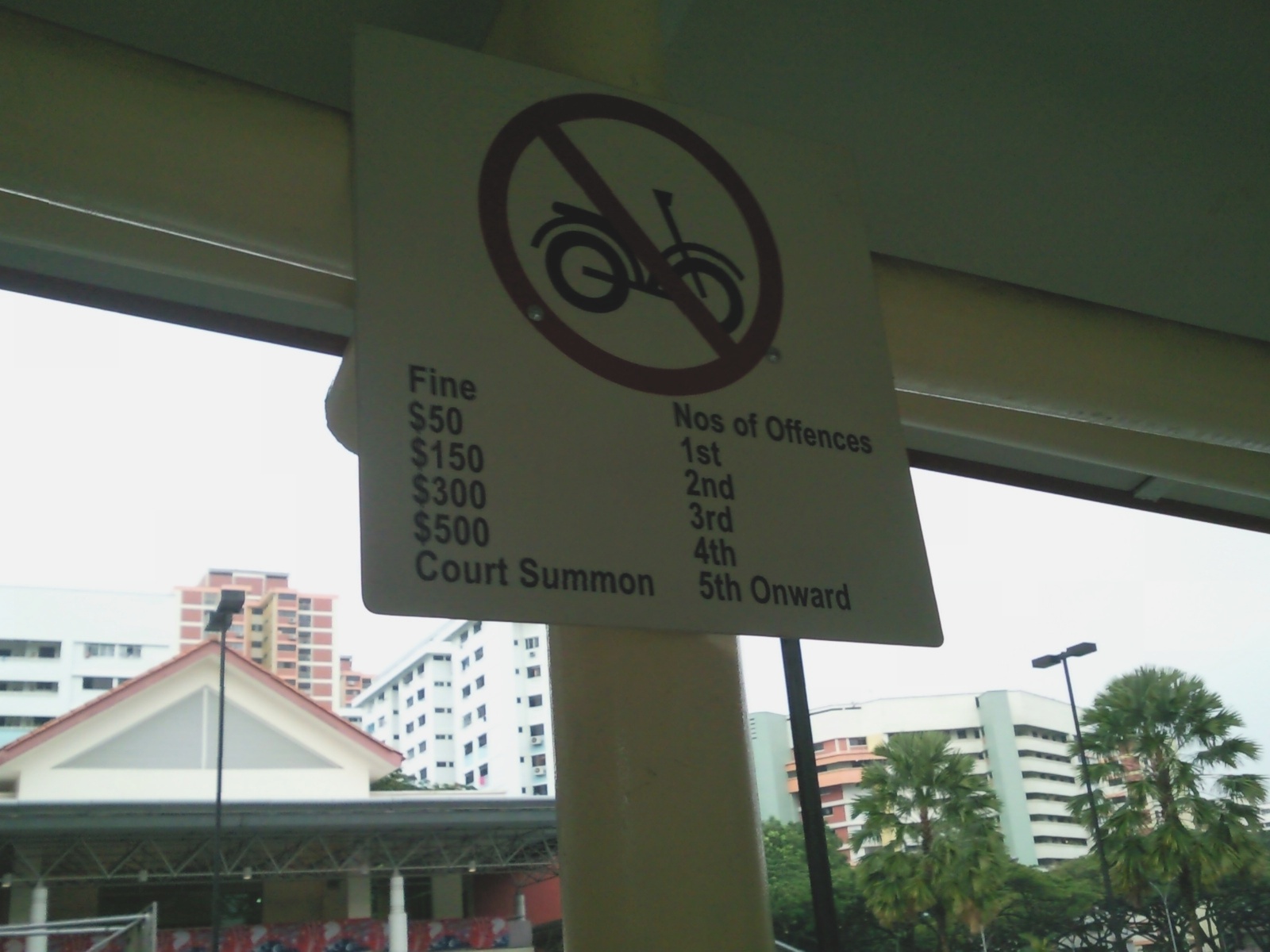 A Day In SG: Parking Fees @ Jurong Spring CC