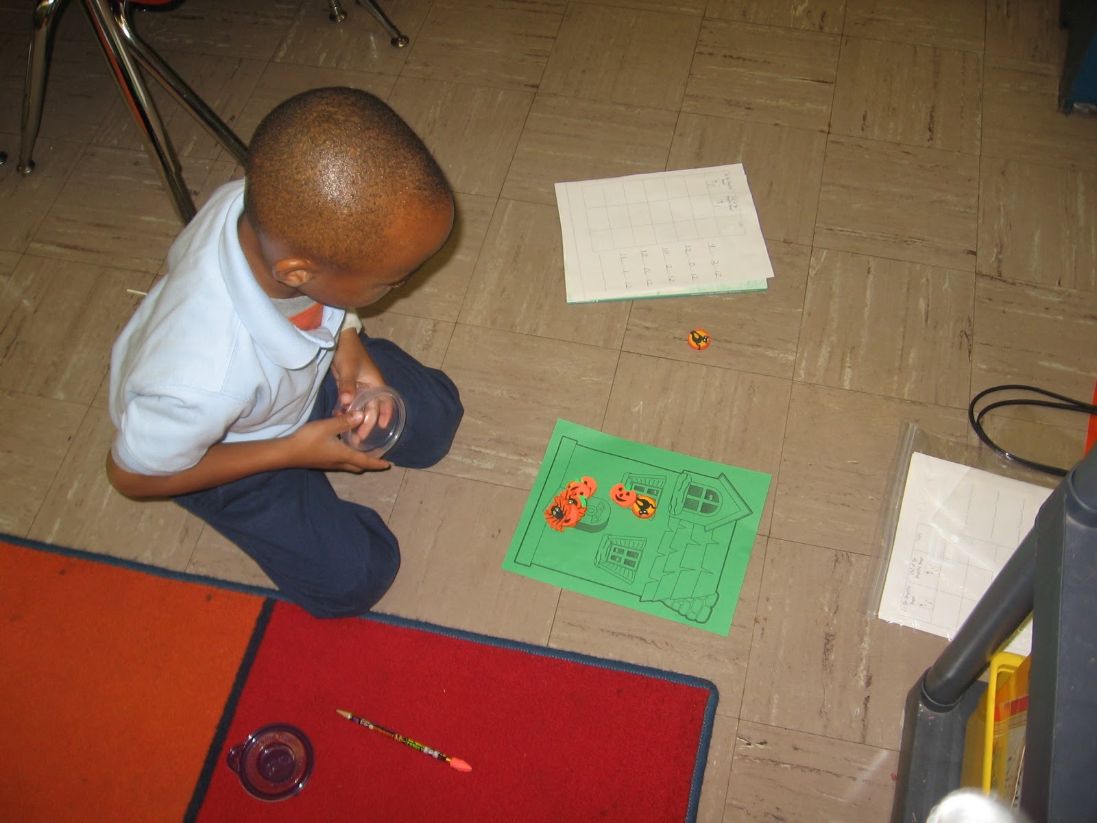 Oceans of First Grade Fun: Halloween Math Games