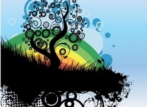 Bee-Trees: Free Vector Graphics @ Vecteezy