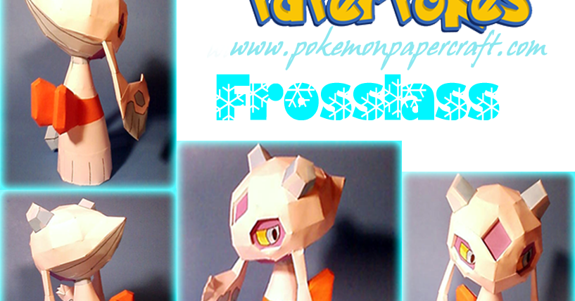 PaperPokés - Pokémon Papercraft: FROSLASS