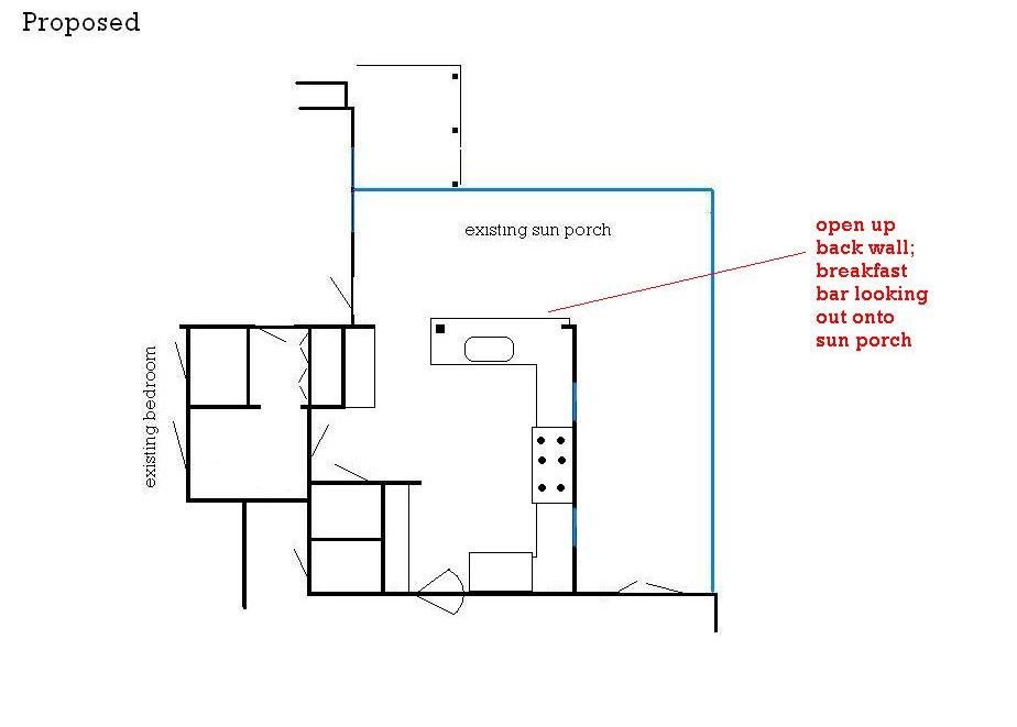 Jane's Home: MS Paint: Brainstorming on a Floorplan