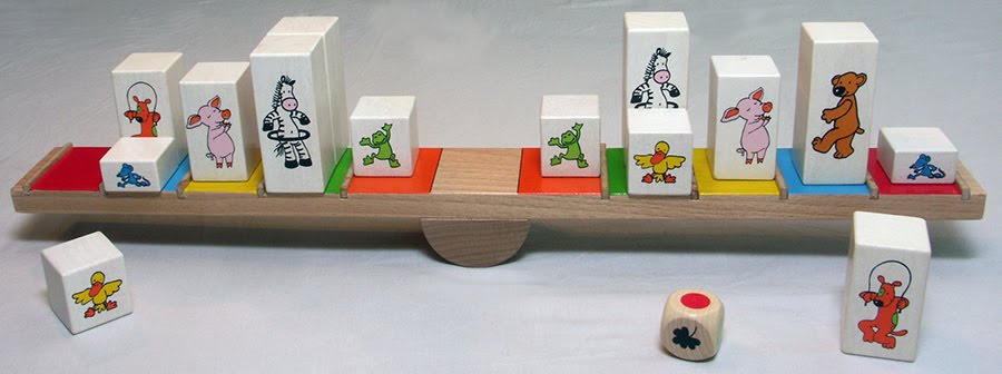 Der Kinderspiele-Blog: Die Lieben Sieben – Ab auf die Wippe!