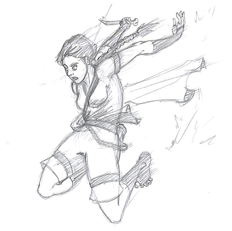 Studio Blog: Further Posture Sketches