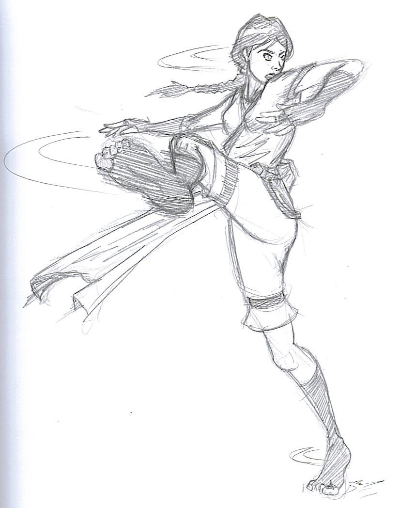 Studio Blog: Further Posture Sketches