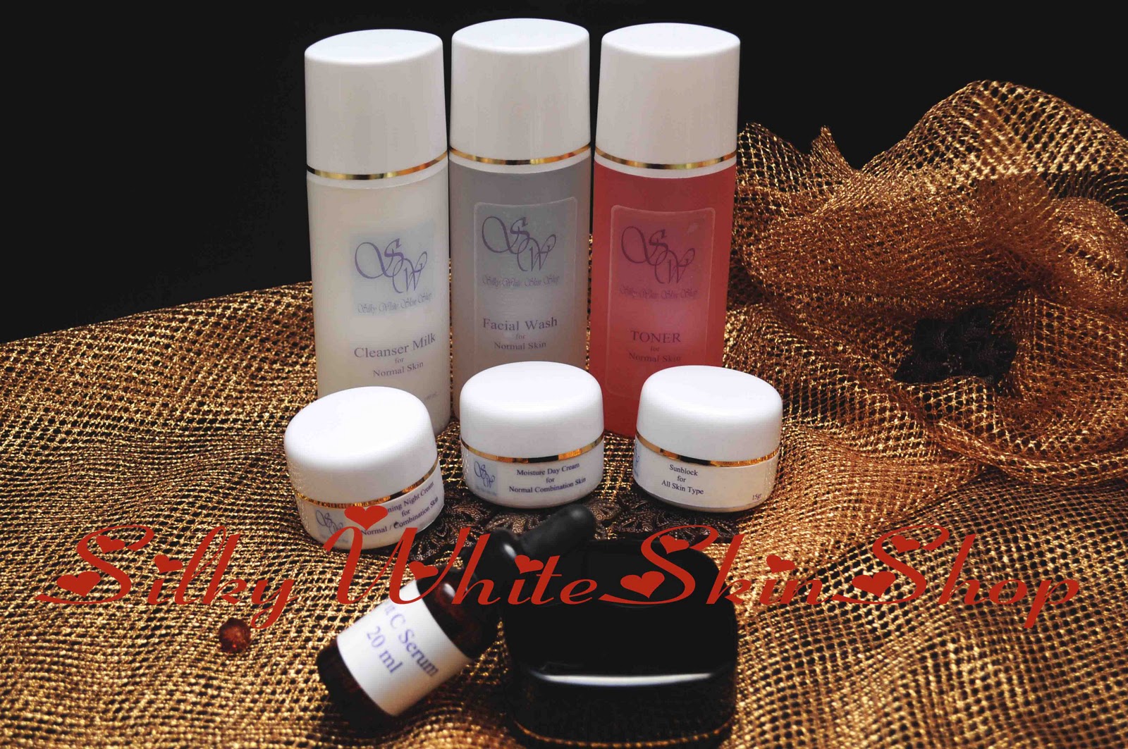 Silky White Skincare: SW CREAM (SILKY WHITE CREAM) berbagai macam cream ...