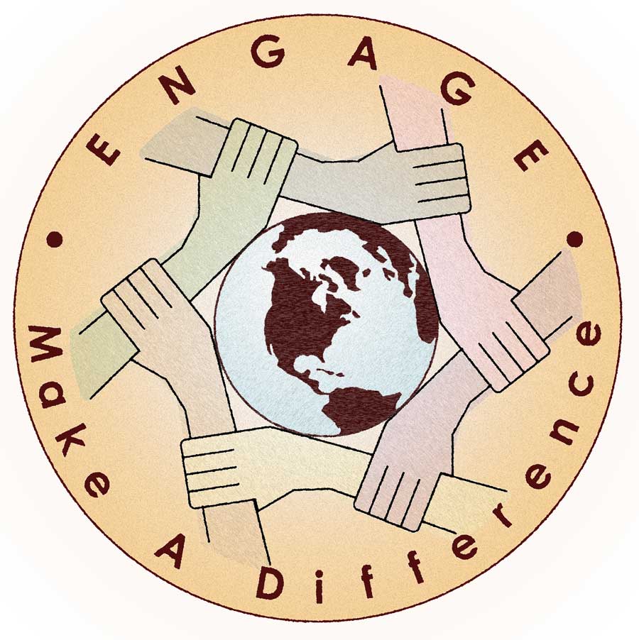 Vern's Graphic Design Blog: Engage Make a Difference Logo Redesign