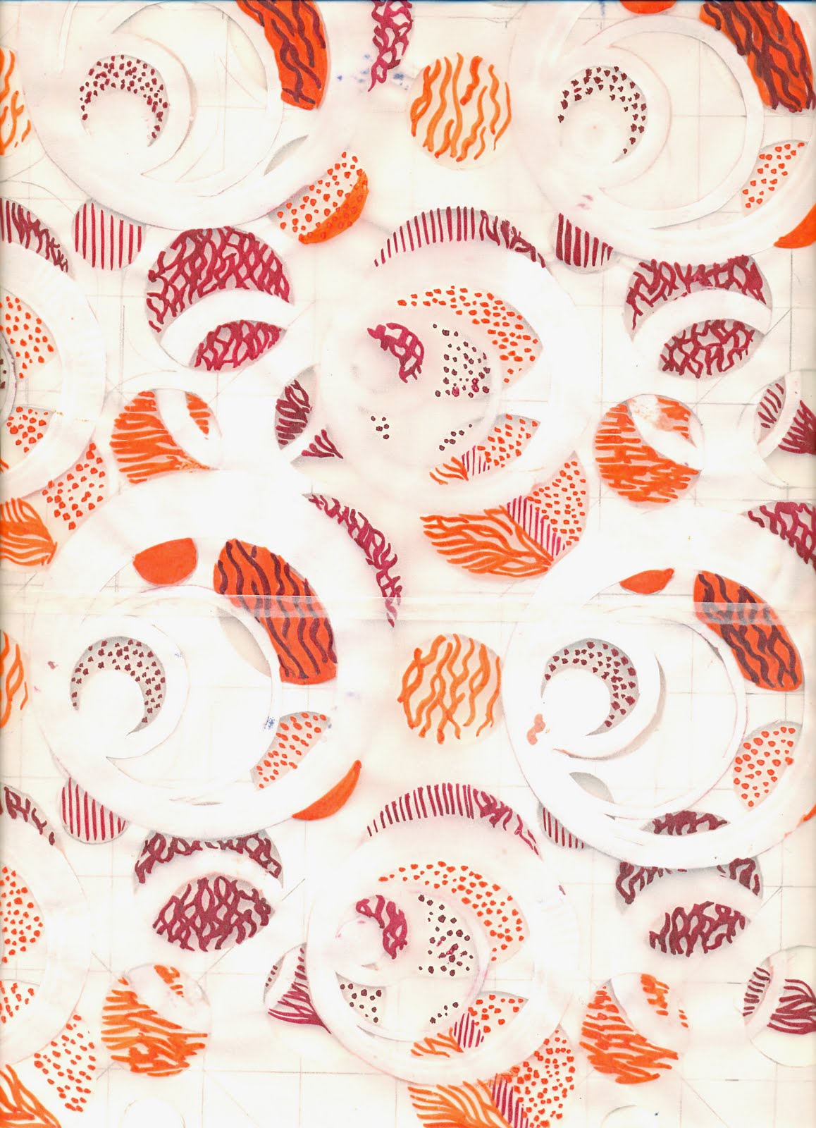 Print Design: Texture ( circle)