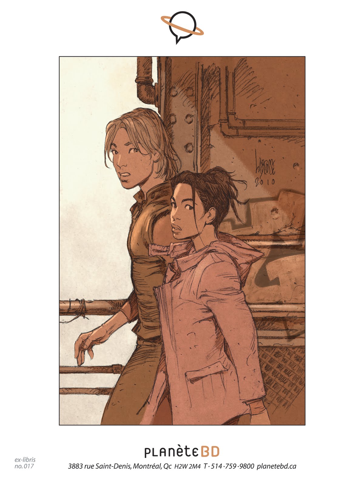 Librairie Planète BD: Thierry Labrosse