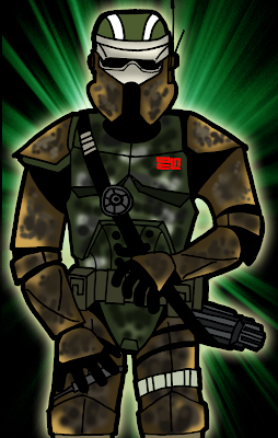 Kevin's Art Blog: Kashyyyk Trooper And AT-RT Pilot