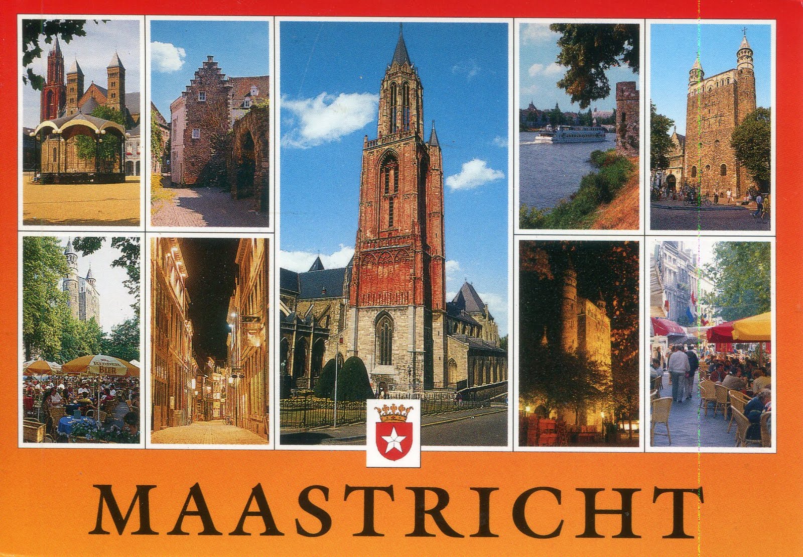 collect ROC: Netherlands Postcard: Maastricht, Thanks Janneke