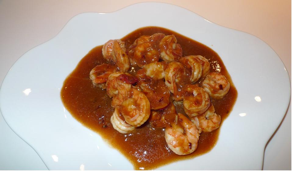 Amporn's Thai Kitchen: Stir-fried Shrimp with tamarind sauce