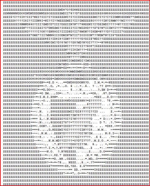 Aplicações informaticas B: Imagem em ASCII