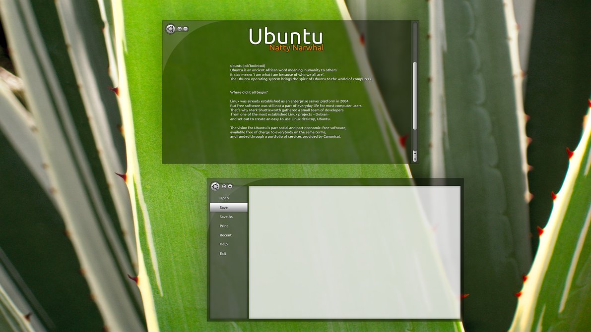 4 Beautiful Ubuntu Unity UI Mockups/Ideas