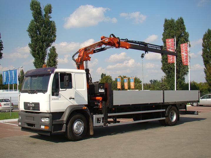 Camion cu Macara MAN 18.225 HDS Atlas 105.3 masini cu macara 2004 35 ...