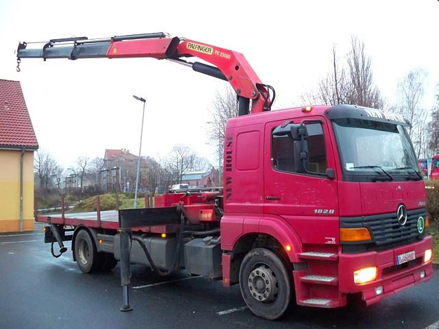 CAMION CU MACARA Mercedes-Benz Atego 1828 Palfinger PK 23080 second ...