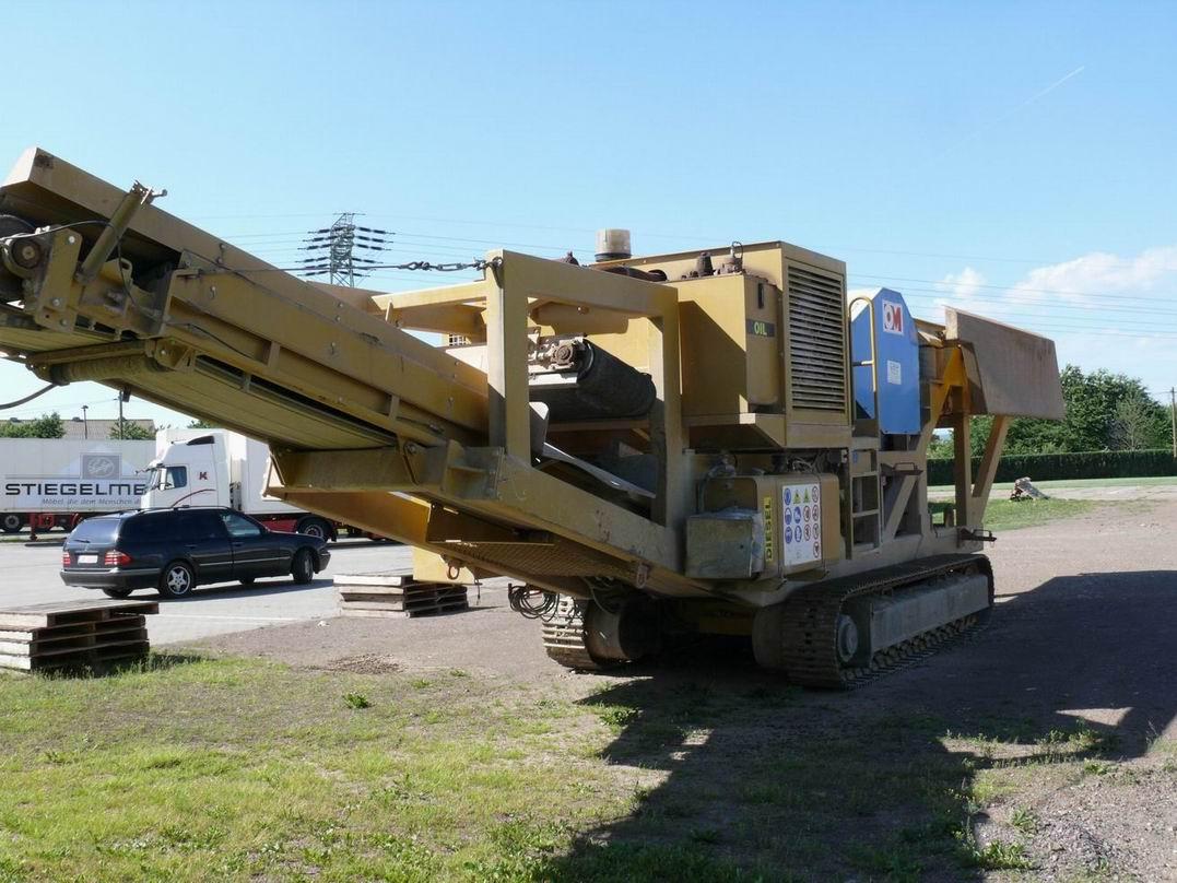 CONCASOR MOBIL OM ARGO PE SENILE second hand de vanzare concasoare ...