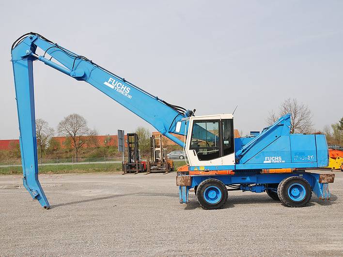 Excavatoare Industriale Manevrare Materiale Terex Fuchs MHL 350 second ...