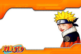 Amanhã é outro dia: 05 molduras de Naruto em PNG