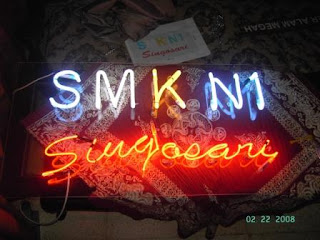 HURUF TIMBUL MURAH / HARGA HURUF TIMBUL / HURUF TIMBUL KUNINGAN : Neon Sign