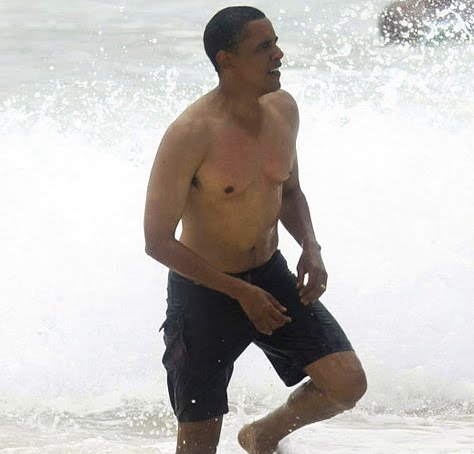 Barack Obama shirtless pictures collection | CelebNews