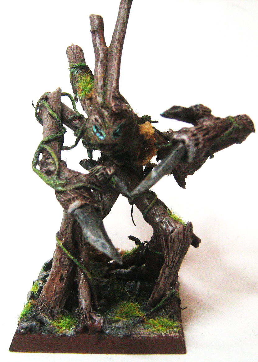 Avernus in Miniature: Scratch Built Treekin Model Painted