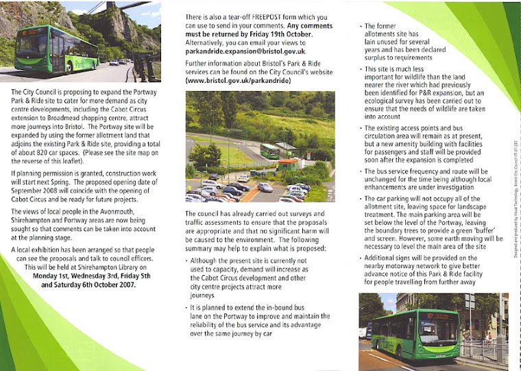 Portway Park And Ride Blog: Traffic Congestion Shouldn’t Train, Bus P&R ...