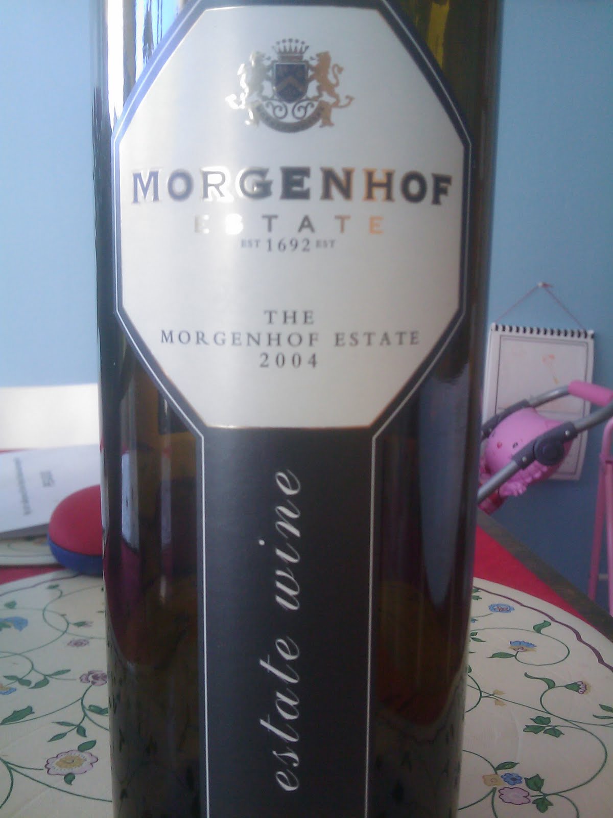 WINE IN SWEDEN: TN : Morgenhof Estate Wine 2004, Simonsberg ...