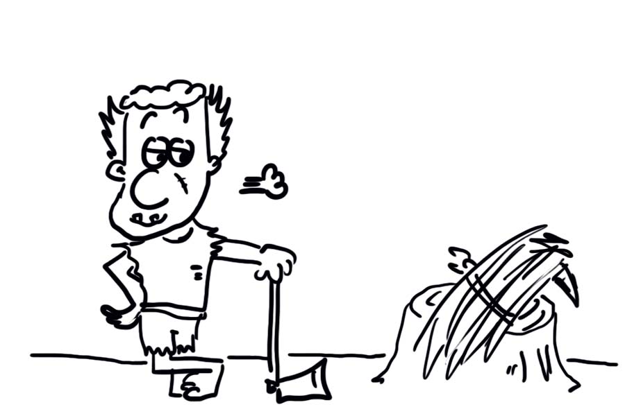 Bible Cartoon: Cain and Abel