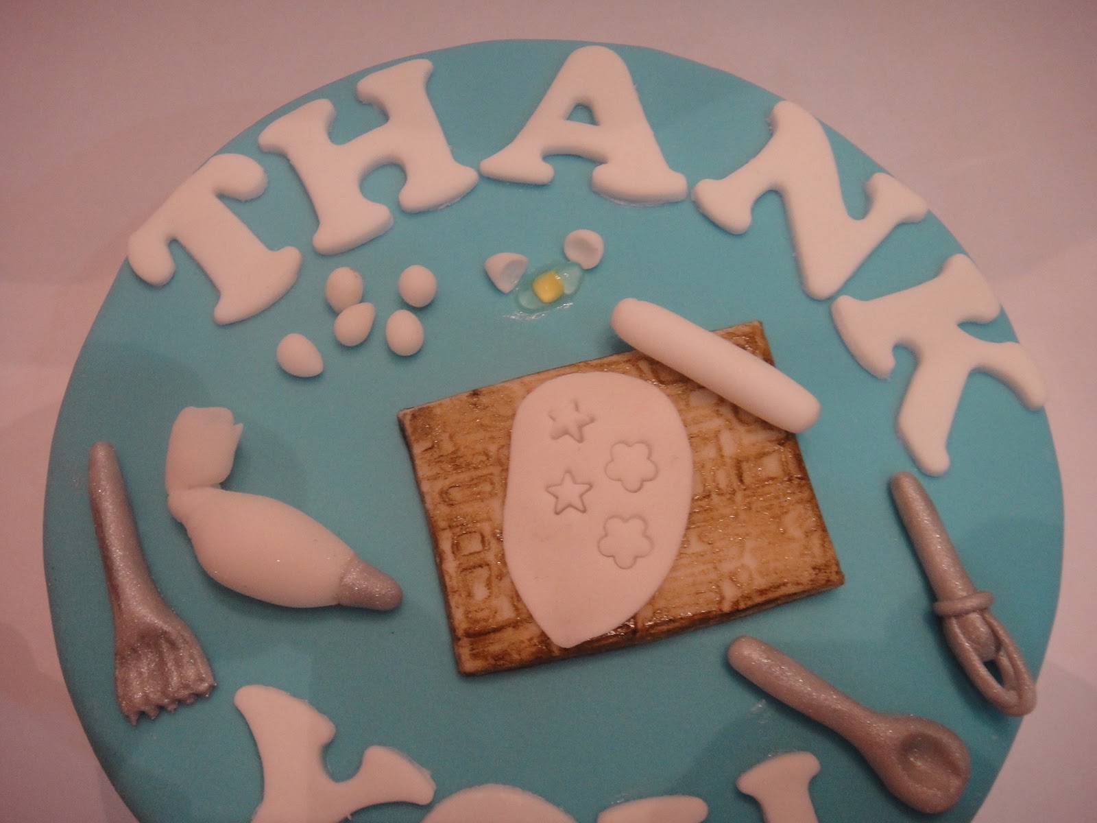 PreciousMoments Lovely Homebake: Baking Theme Cake