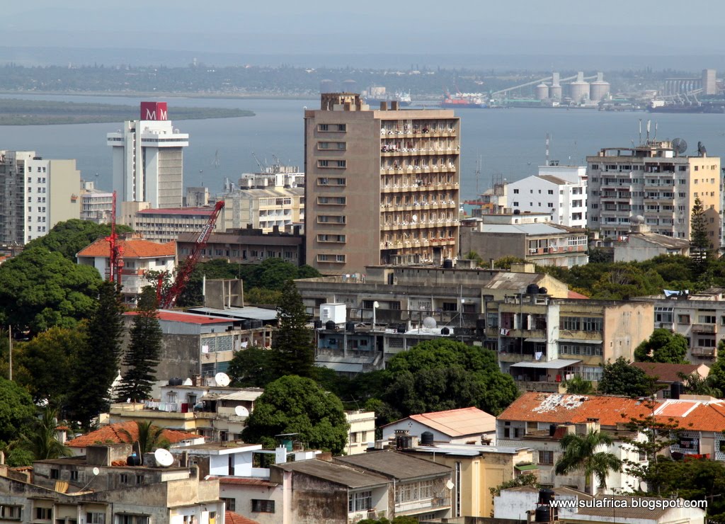 Pelo leste do sul de África: Maputo - novas vistas quase aéreas - I