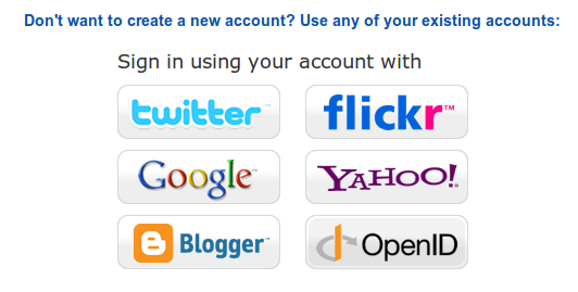 Login with Twitter, Facebook or your favorite social account! | The ...