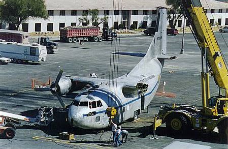 IFR ONLINE: FAIRCHILD C-123 CARGUEIRO CAI NO ALASKA