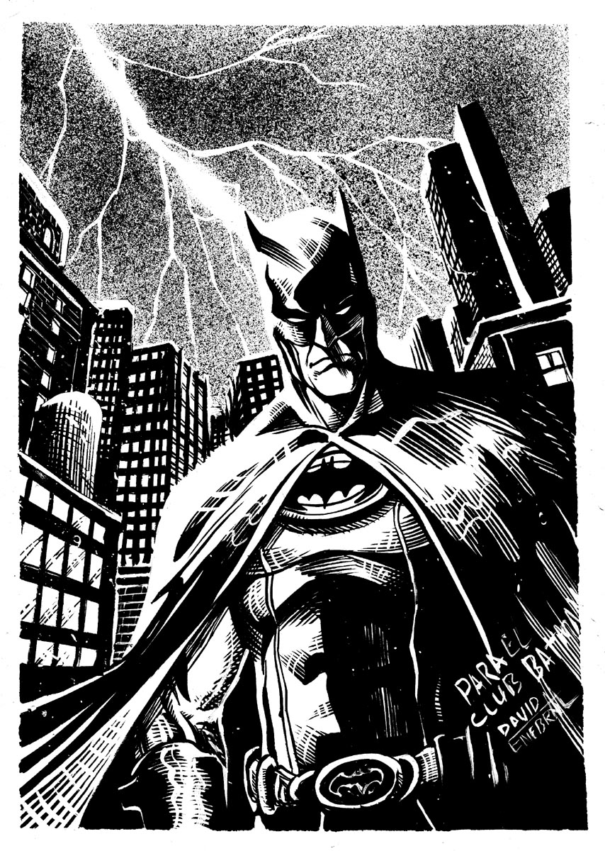 CLUB BATMAN BLOG: DAVID ENEBRAL EN EL 20 ANIVERSARIO DEL CLUB BATMAN