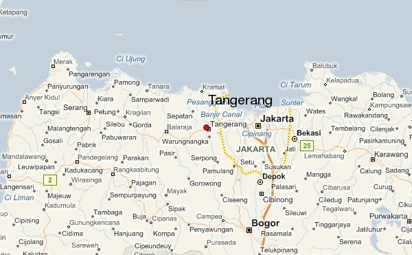 Business Map: Kota Tangerang, Banten Tempat Tinggalku