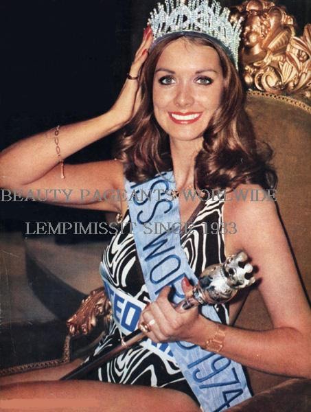 1974 Miss World Anneline Kriel | Miss World