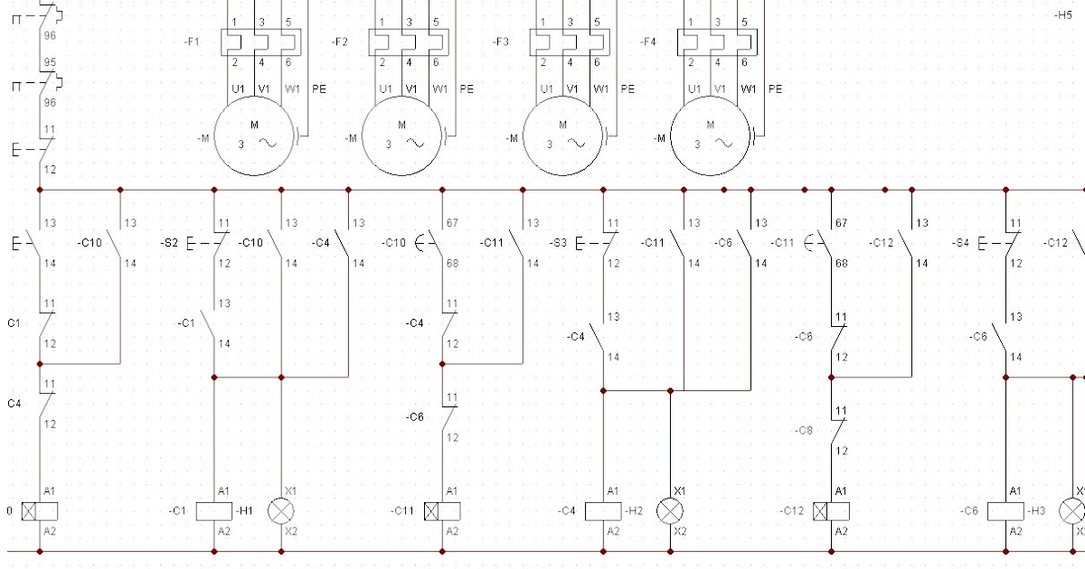 mantenimiento electrico industrial: LOGICA CABLEADA