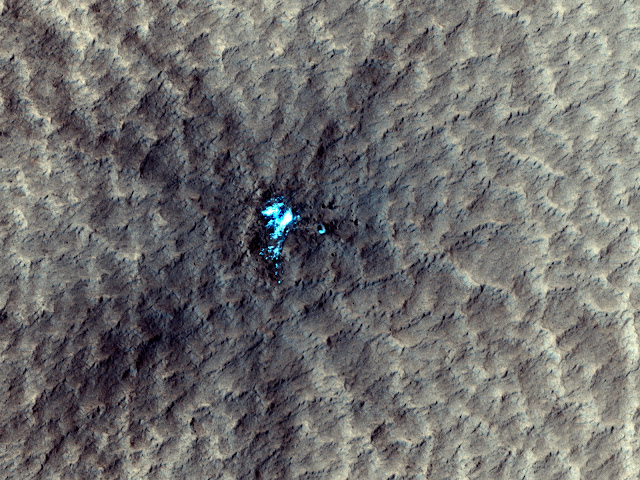 Areology: Icy Craters on Mars
