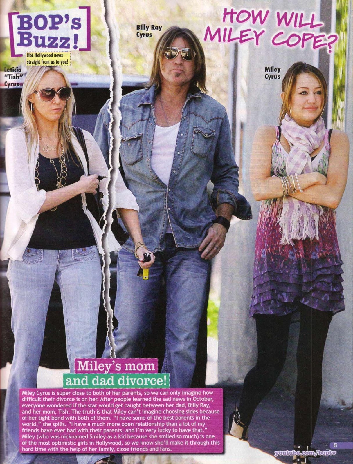 Miley Cyrus Fan Page: Magazine scans