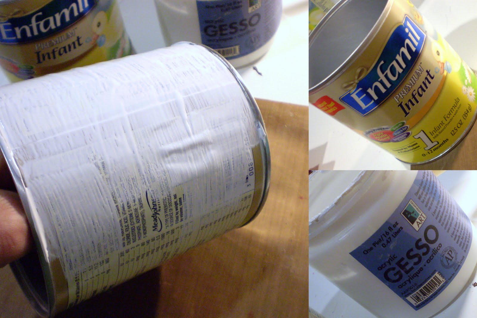 My Crafty Friend Jen: Recycled Tin Cans - Crafty Organizer Tutorial ...