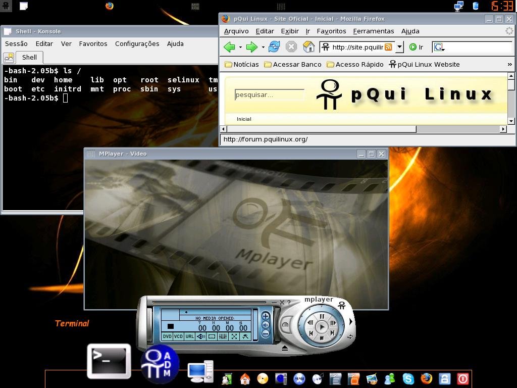 Baixaki Linux: pQui Linux