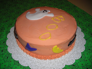 pattycakes: Halloween "BOO" Cake