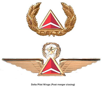 Ten Words: New Delta Pilot Wings - 2008