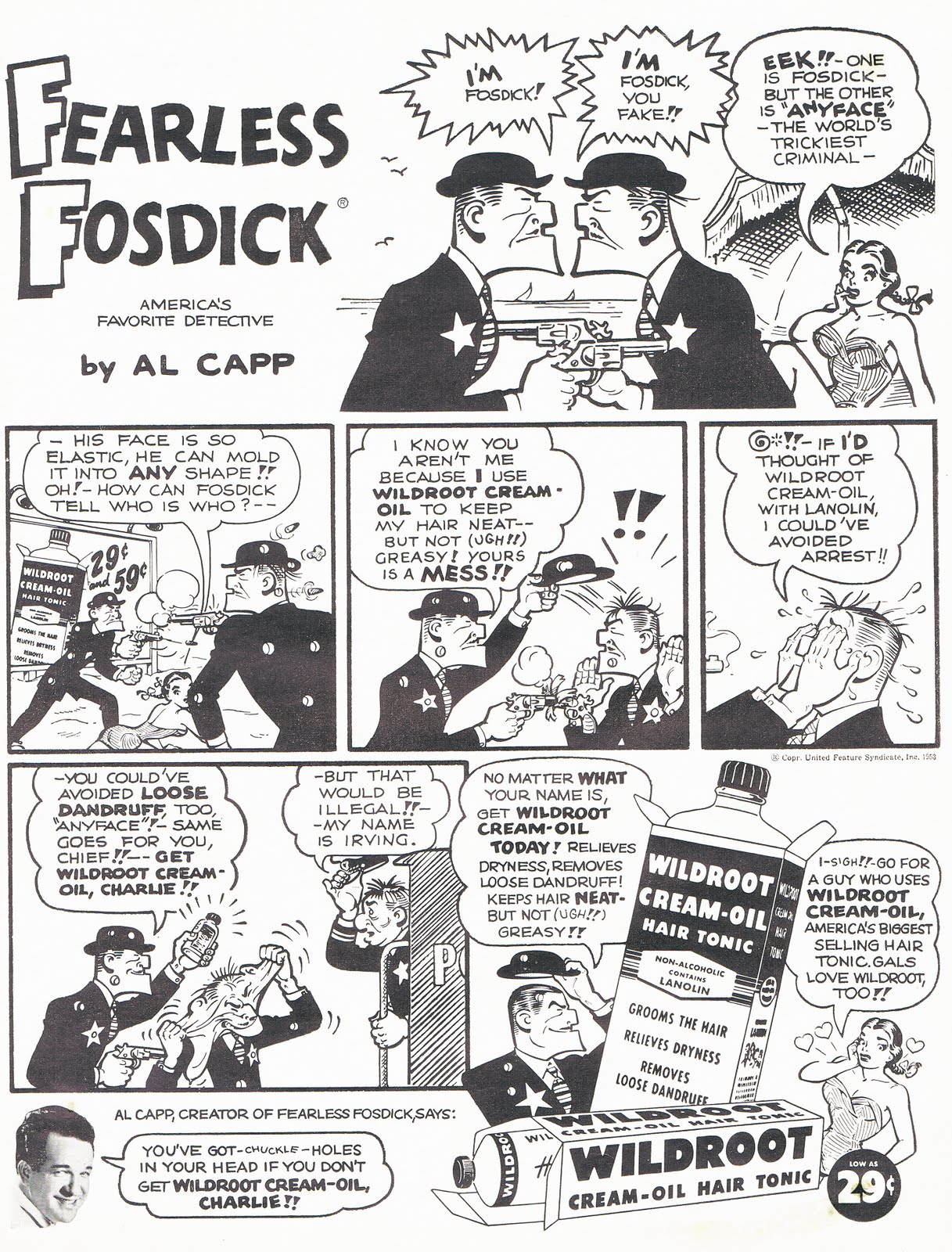 Scary Terry's World: More comic strip ads