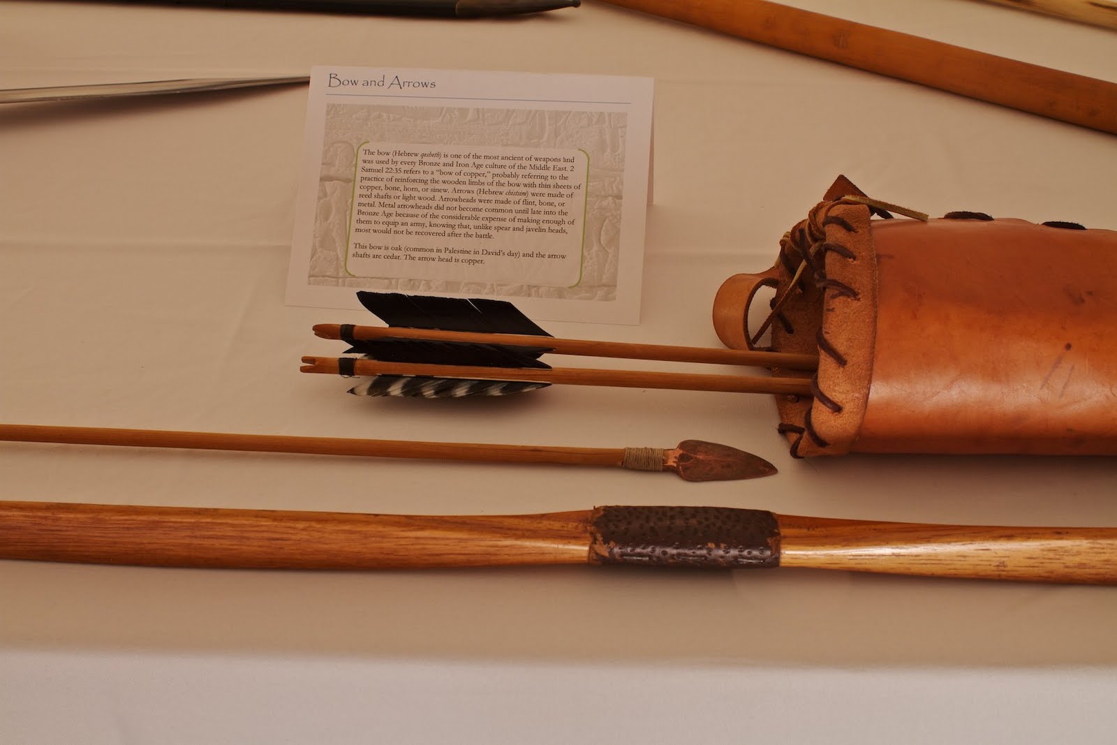 Random Jottings: Photos of Display on Daily Life in Ancient Israel