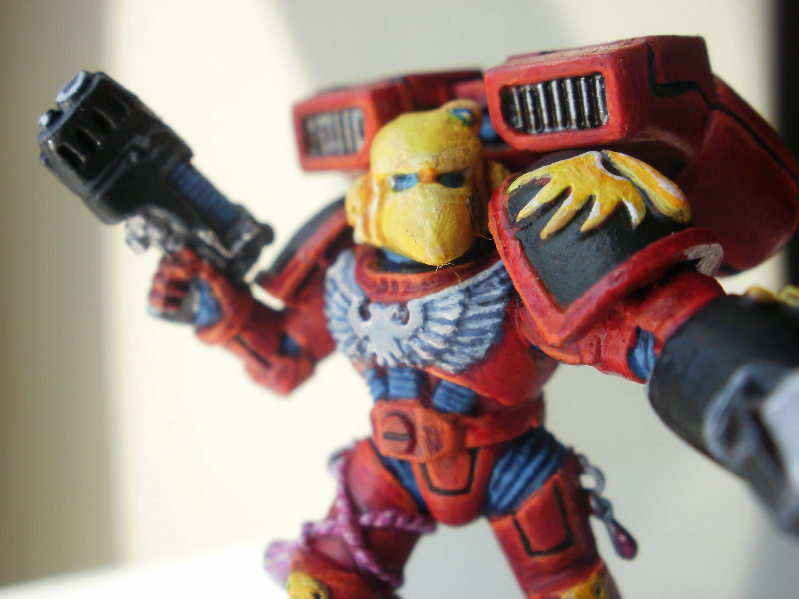 Sepulchre of Heroes: Painted Blood Angel Veteran Sergeant