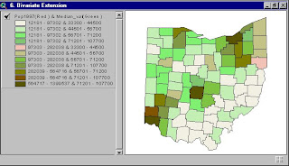 Map Catalog: Bivariate choropleth maps