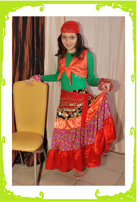 costume de carnaval.bibi: TIGANCA